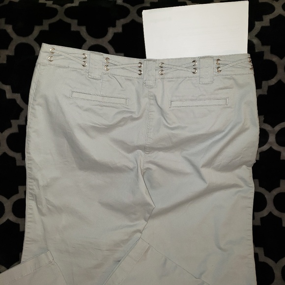 Nautica | Pants & Jumpsuits | Nautica Gray Khaki Ankle Pants | Poshmark